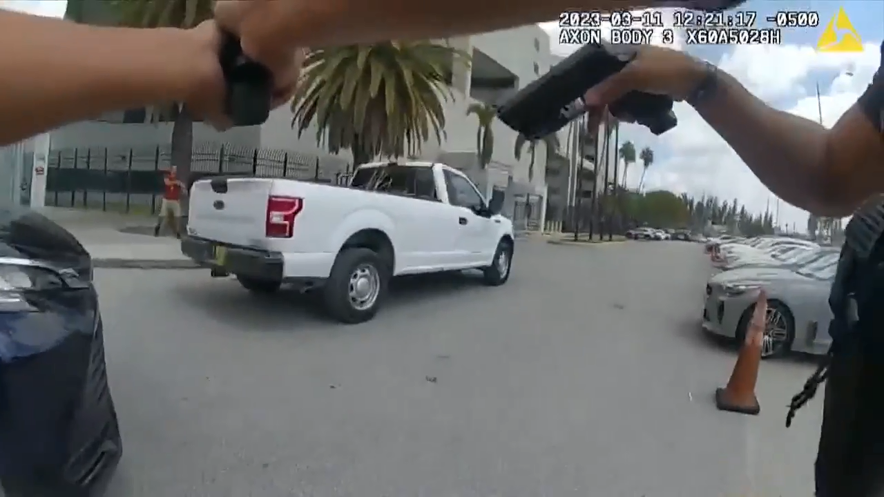 Bodycam footage shows multi-city chase ending at Turner Guilford Knight Correctional Center ...