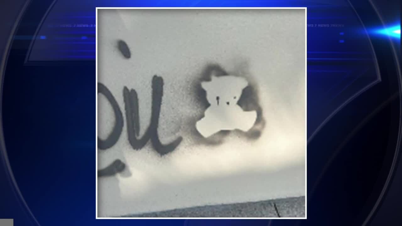 BSO searching for graffiti vandal who hit several locations, including ...