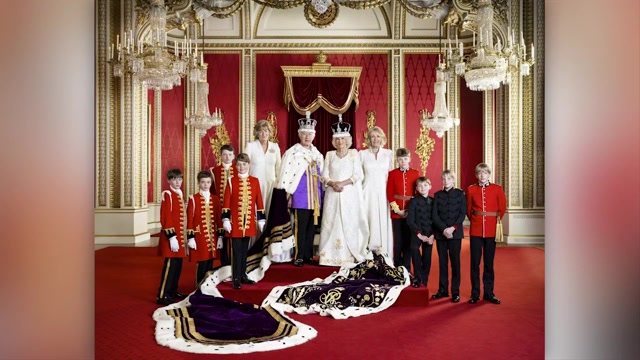 New coronation day portraits of King Charles and Queen Camilla released ...