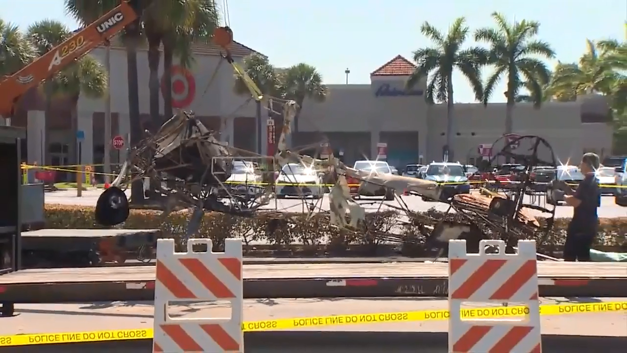 Crews remove banner plane wreckage amid fatal crash probe; pilot ID’d ...