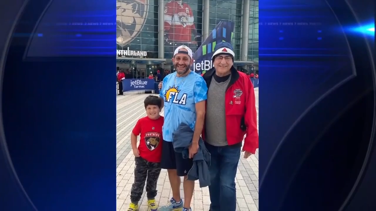 Panthers fan watches team advance to Stanley Cup Final, 27 years later ...