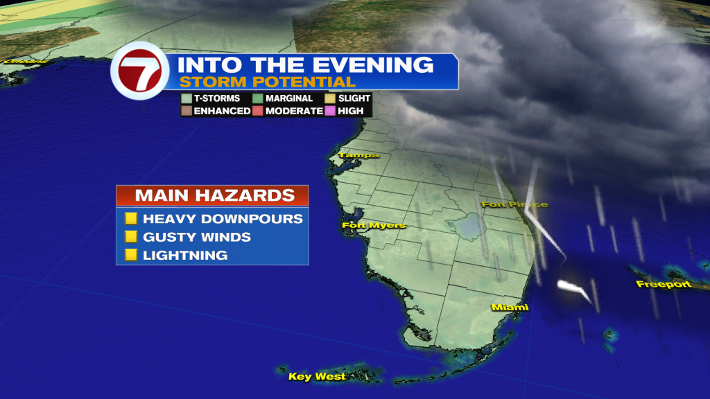 Storms in Store - WSVN 7News | Miami News, Weather, Sports | Fort ...