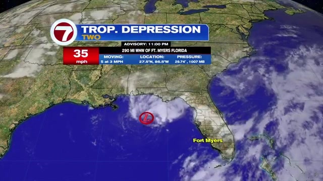 Tropical depression forms in Gulf of Mexico on 1st day of hurricane ...