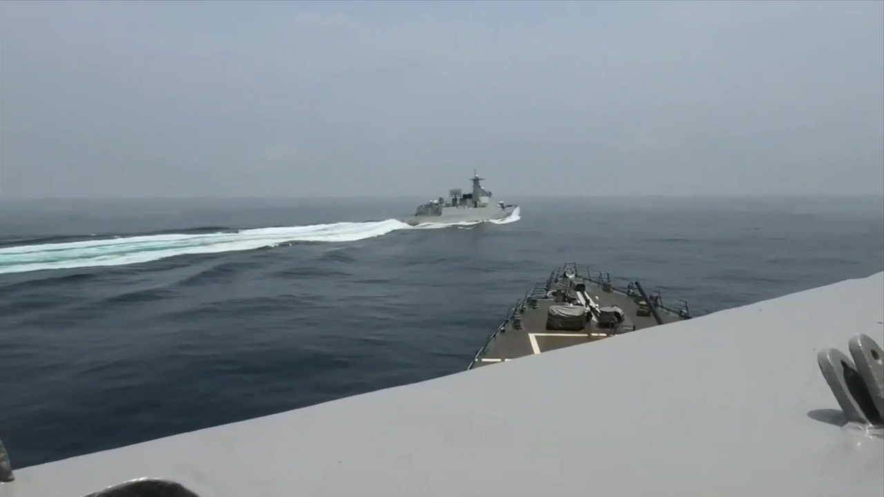 US releases video showing close-call in Taiwan Strait with Chinese ...