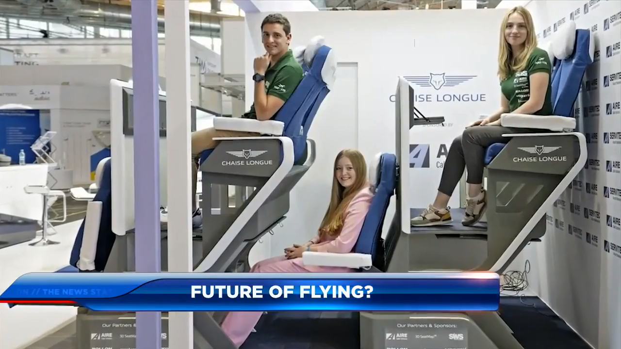 The double-decker airplane seat is back. Here’s what it looks like now ...