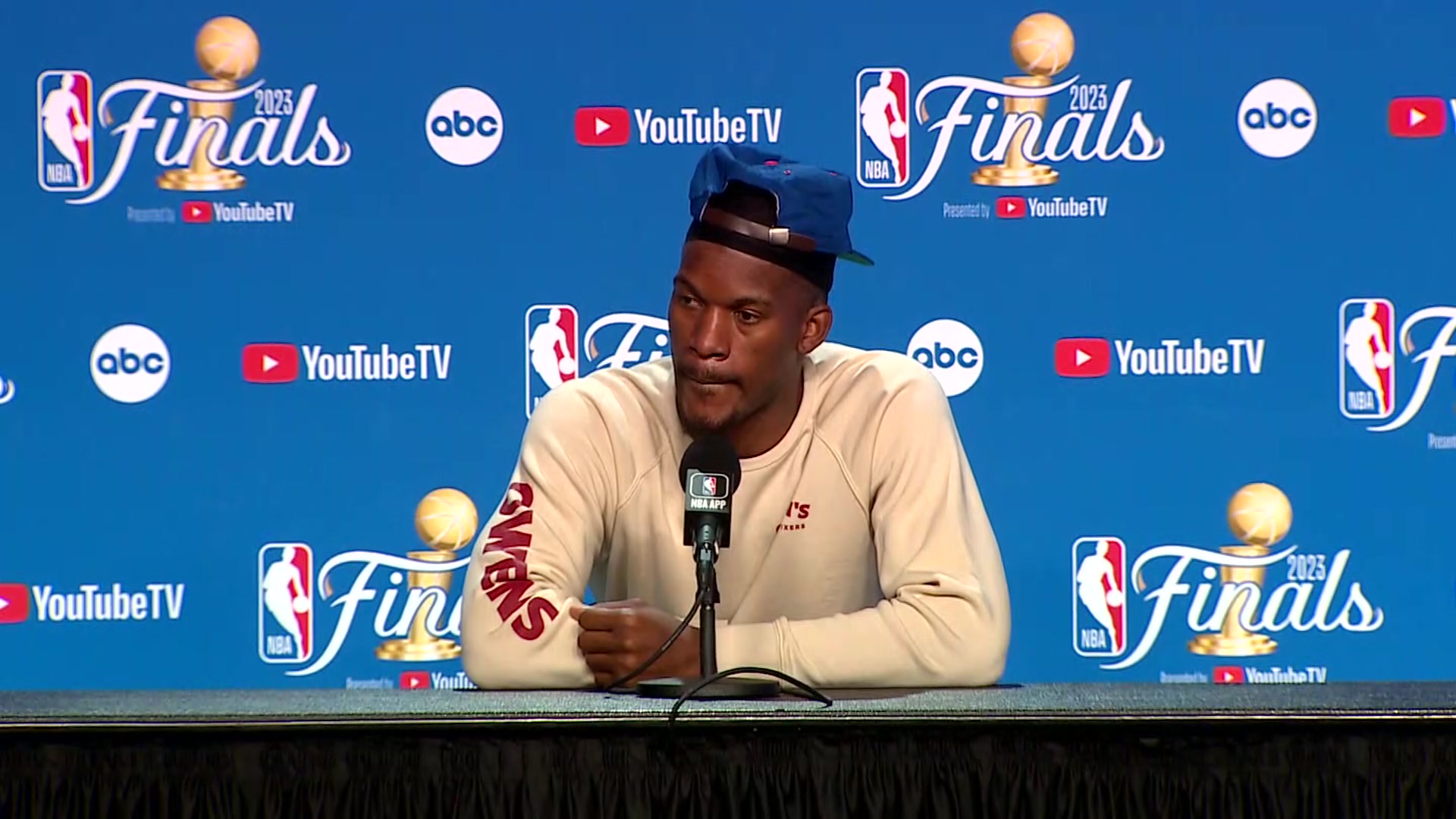 NBA’s Jimmy Butler and singer Sebastián Yatra play tennis at a US Open ...