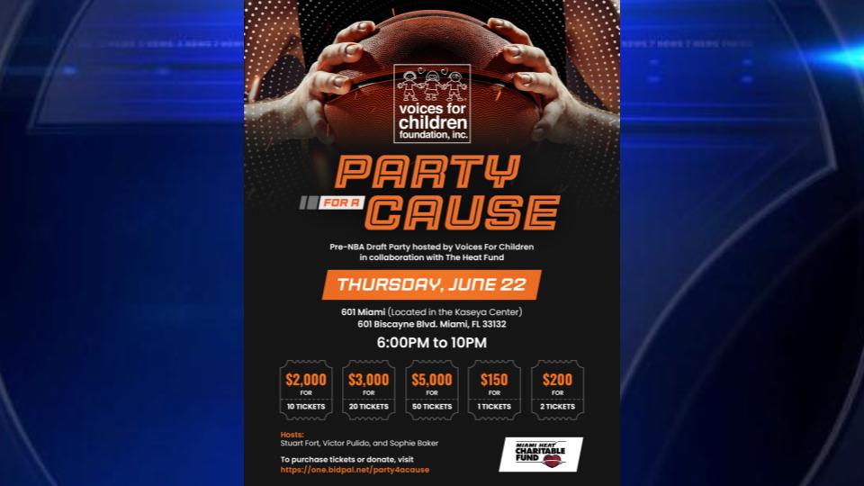 Voices For Children Foundation, Heat Foundation hosts Pre-NBA Draft ...