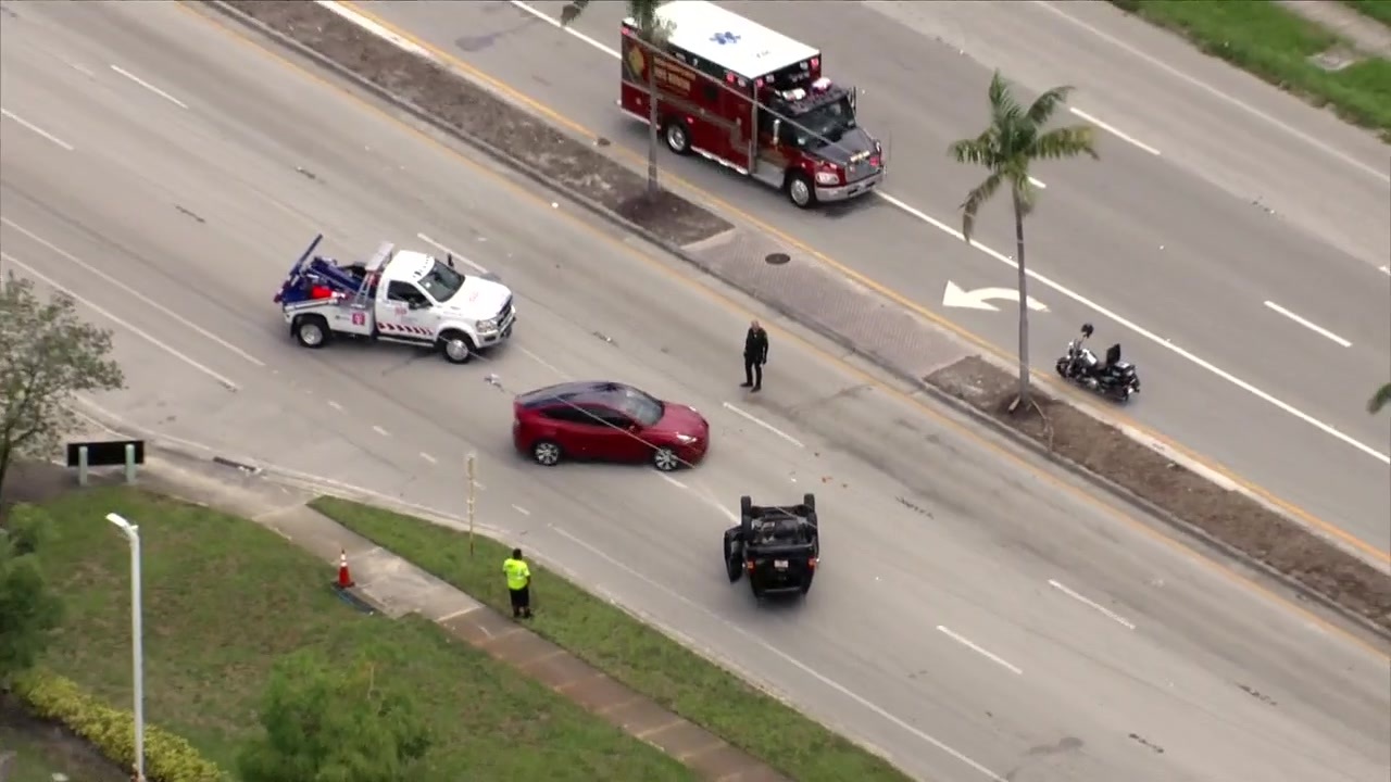 Pregnant Woman Hospitalized After 2 Vehicle Crash In Deerfield Beach