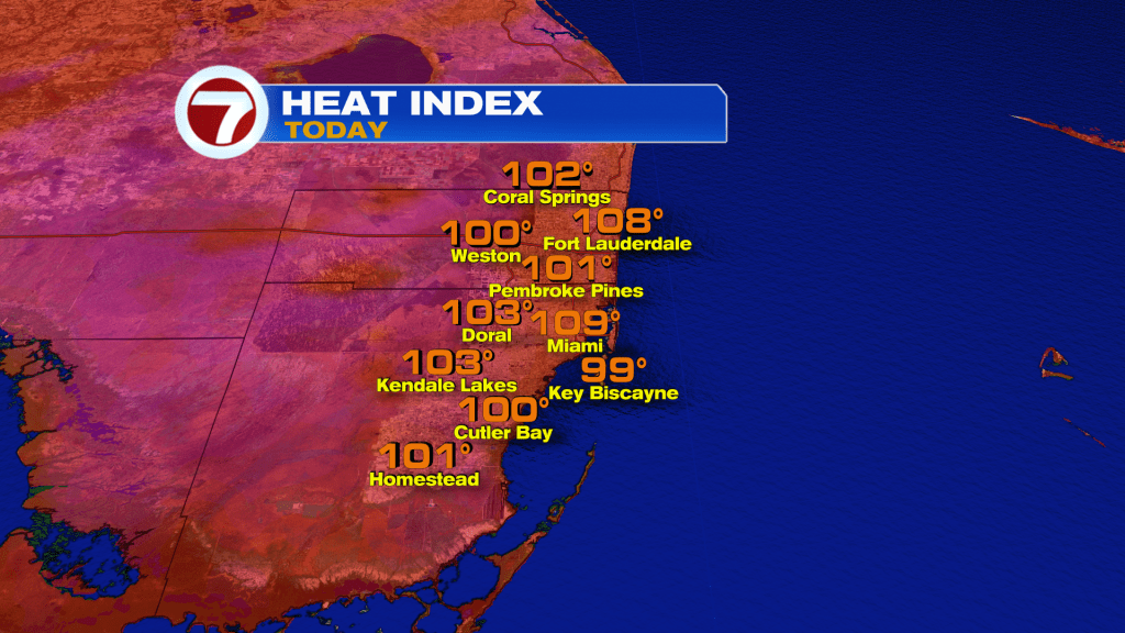 Dangerous Heat Wave Continues this Thursday - WSVN 7News | Miami News ...