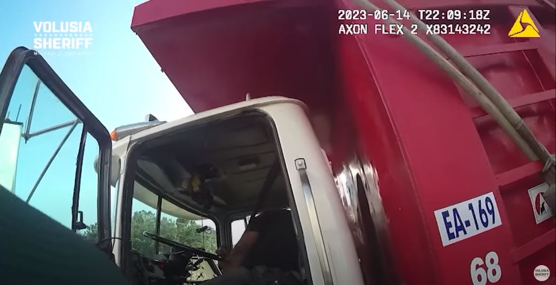 Bodycam video shows deputy rescuing unconscious Orlando truck driver ...