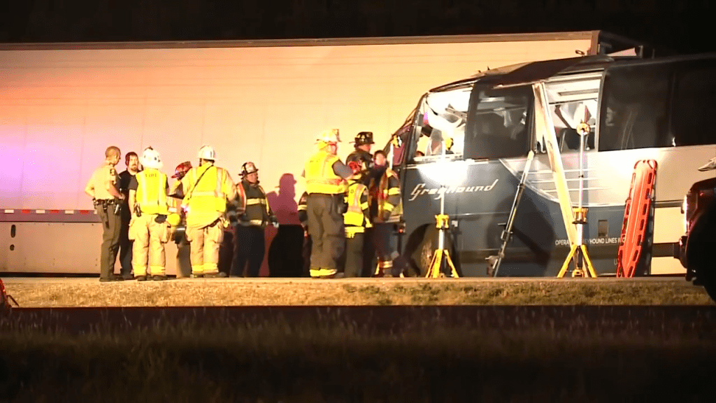 Coroner Identifies The 3 Men Killed In A Greyhound Bus Crash Near St