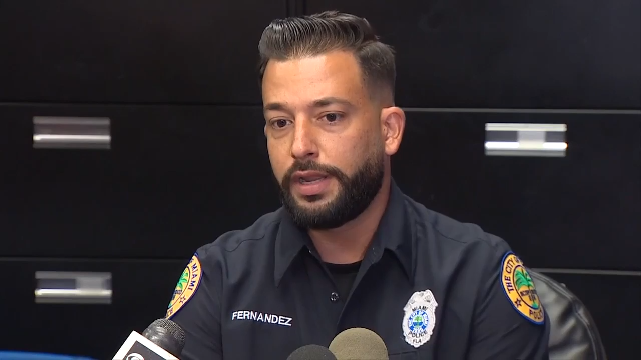 Officer who saved autistic child from drowning in Miami River speaks ...