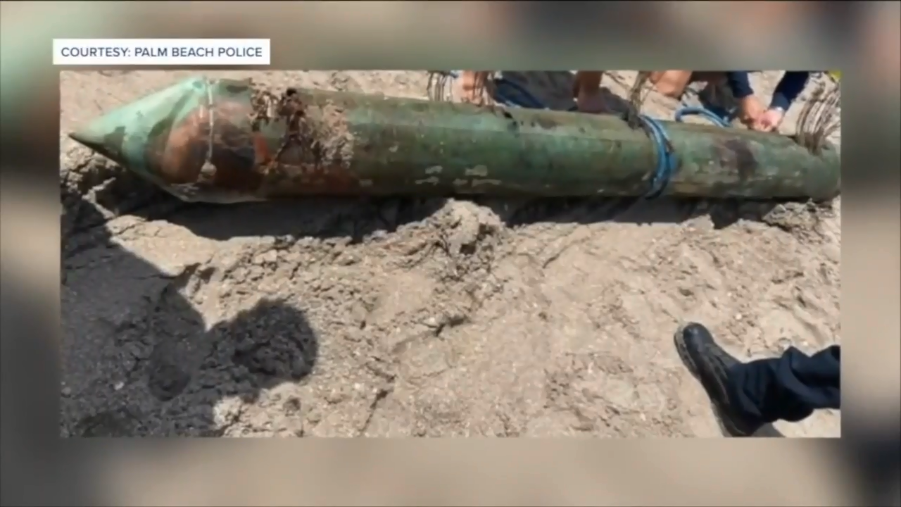 Unknown object found by diver in Palm Beach leaves community intrigued - WSVN 7News | Miami News ...