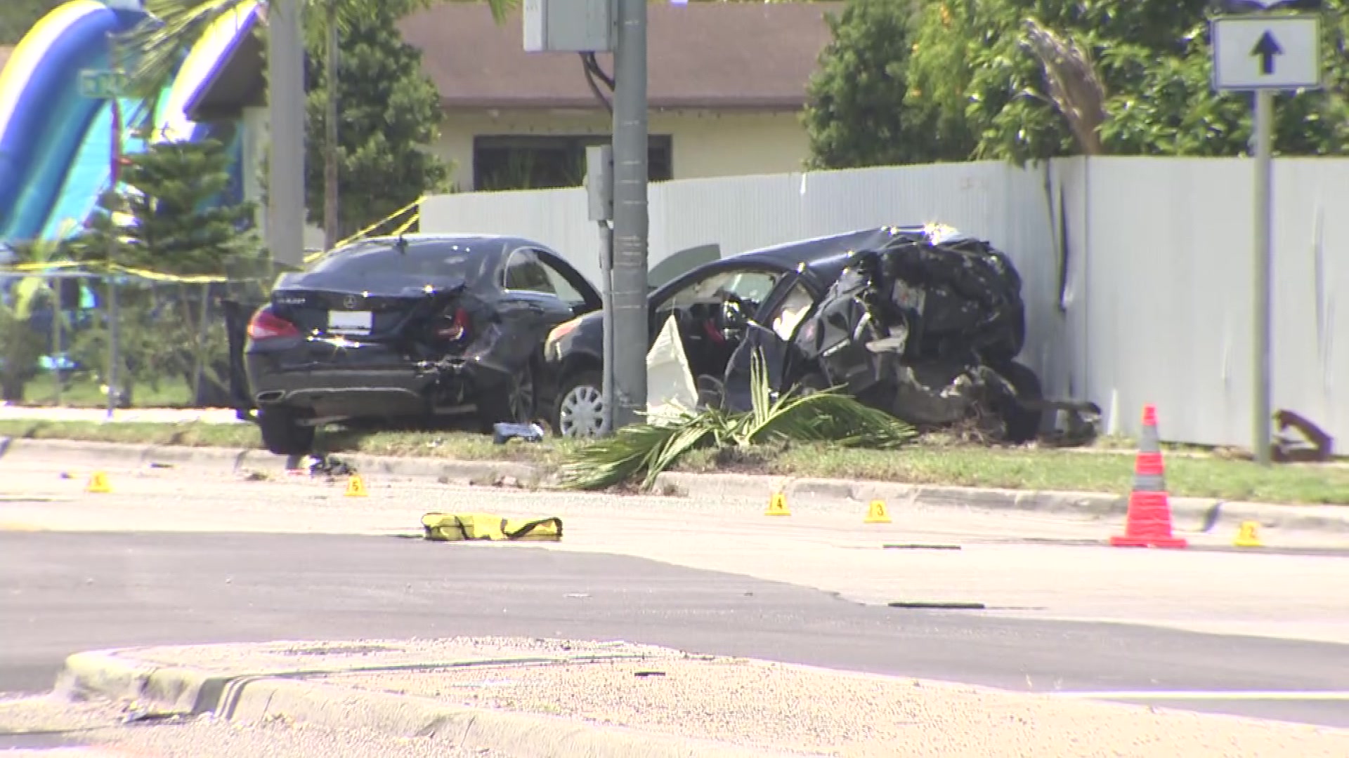 Passenger Killed Driver Hospitalized After 3 Vehicle Crash In