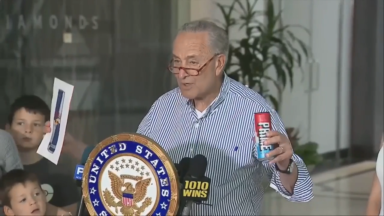 Senator Chuck Schumer calls for FDA investigation into high caffeine ...