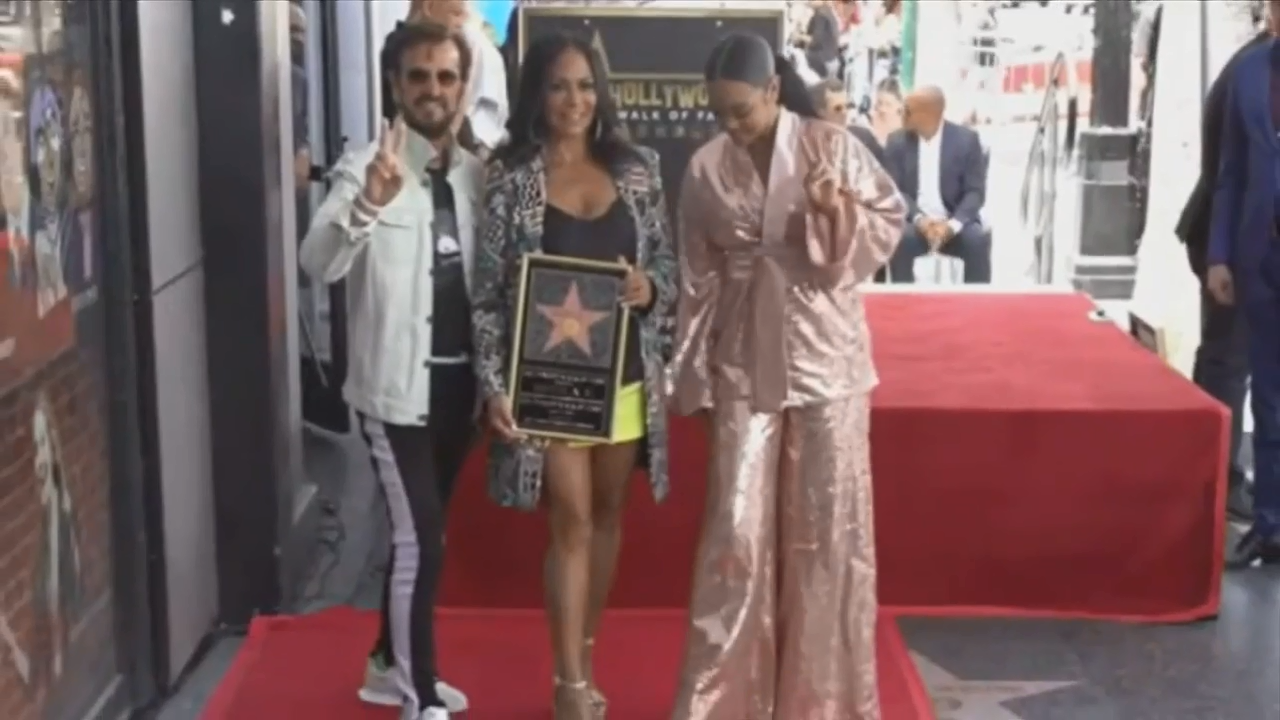Drummer and singer Sheila E. honored with her own star on Hollywood ...