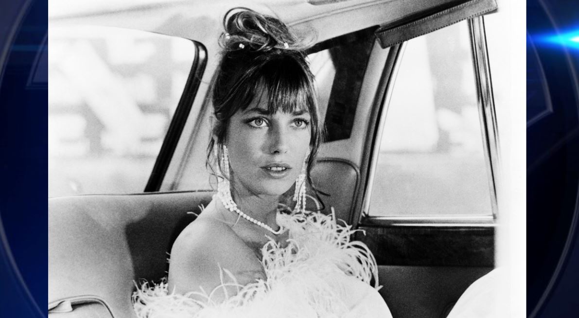 British-born actress and singer Jane Birkin, who found fame in France ...