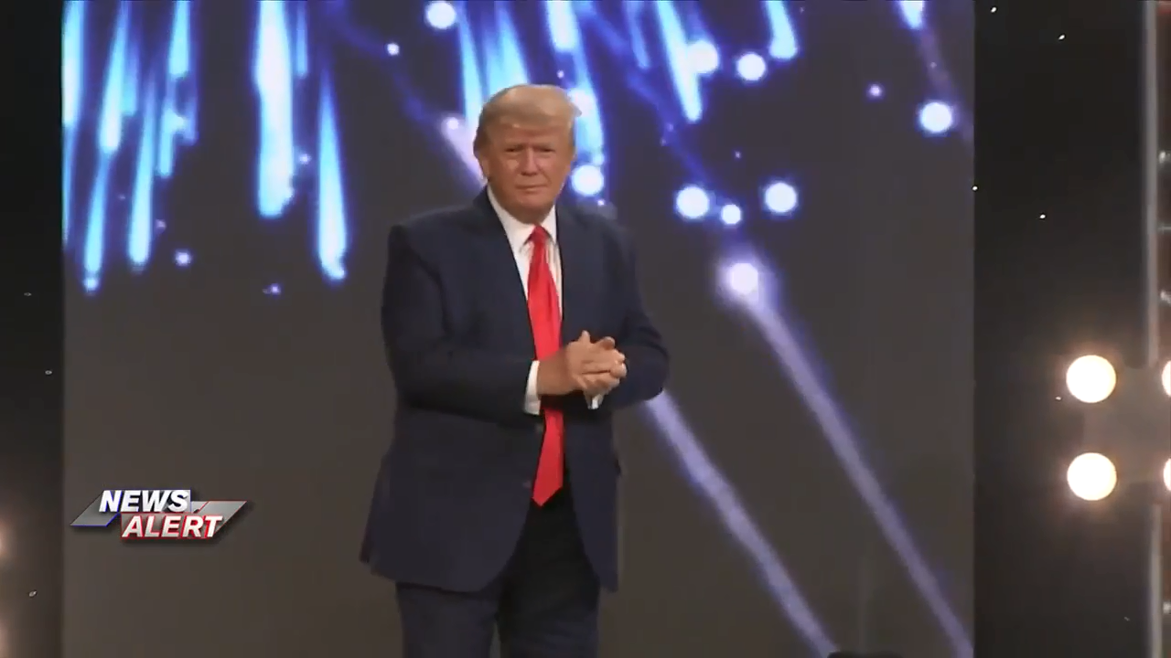 Trump pledges to defend Christianity against the left, which he says ...