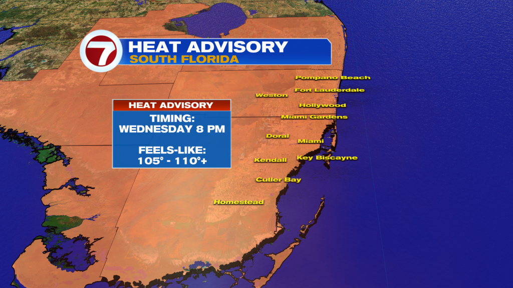 Excessive Heat in South Florida - WSVN 7News | Miami News, Weather ...