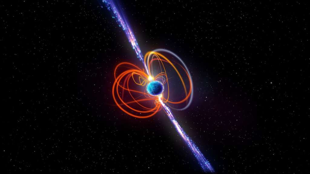 Unusual type of stellar object discovered beaming out radio waves ...
