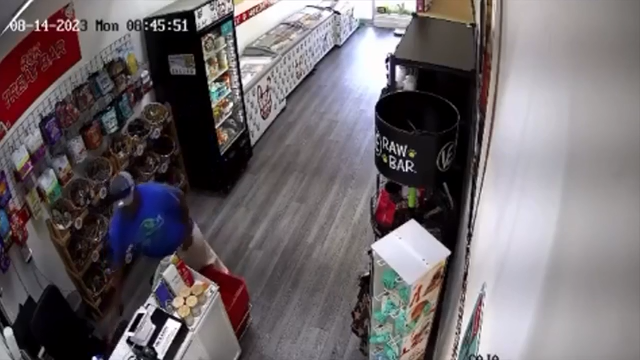 Surveillance video shows suspect stealing iPhone from pet supply store ...