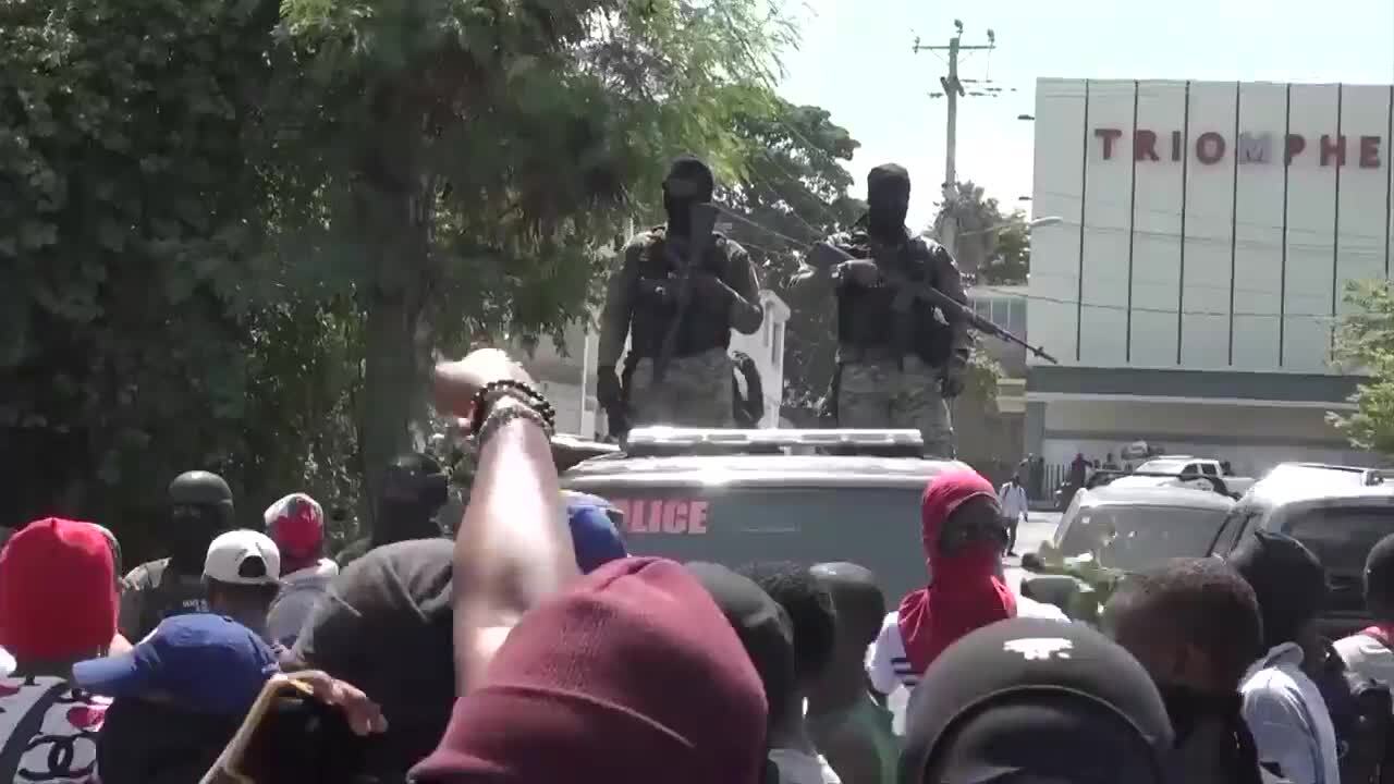 Thousands in Haiti march to demand safety from violent gangs as ...