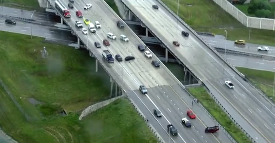 2 SB lanes on Turnpike blocked after rollover crash; 1 hospitalized - WSVN 7News | Miami News ...