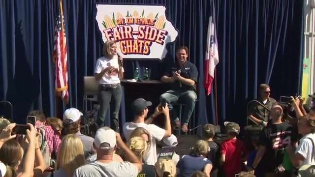 Trump and DeSantis woo Iowa Republican voters in separate appearances ...