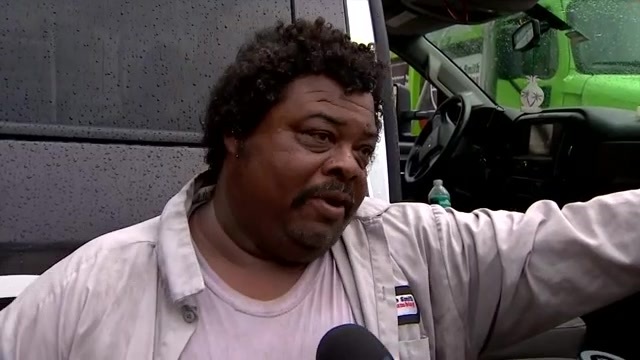 ‘It was like a tidal wave’: Plumber rescued after rushing water leaves ...