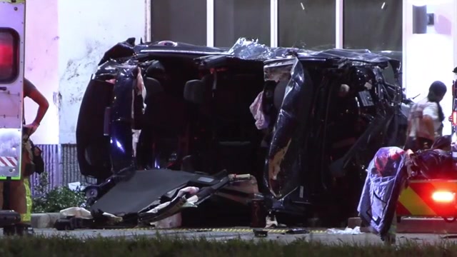 Pedestrian Killed Driver Airlifted After Rollover Crash In South Miami