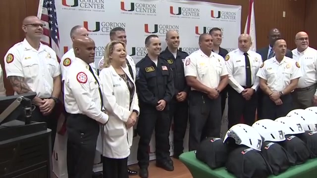 UM’s Gordon Center presents 80 new helmets to Florida Urban Task Forces ...
