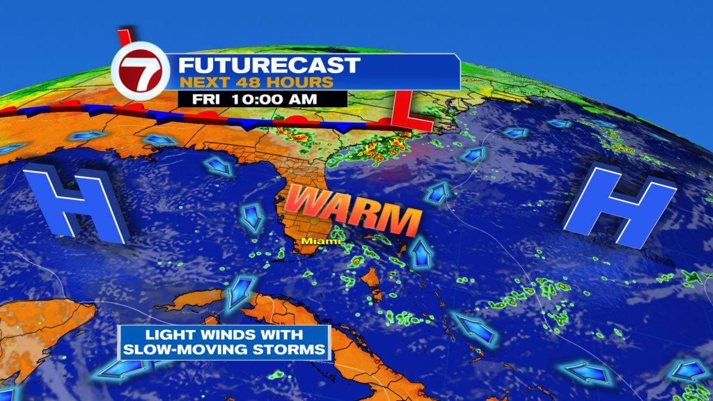 Scattered to numerous storms - WSVN 7News | Miami News, Weather, Sports ...