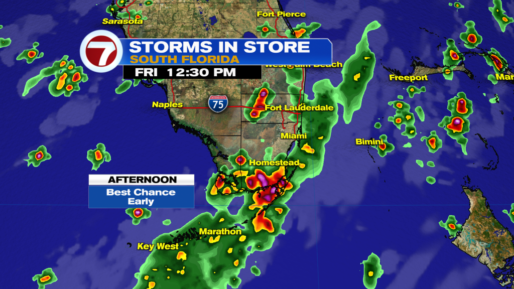 Local Storms in Store, Plus Atlantic Getting Active - WSVN 7News ...