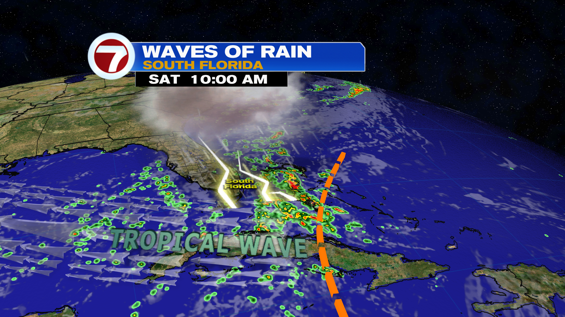 Tropical Wave to Unleash Tropical Downpours this Weekend - WSVN 7News ...