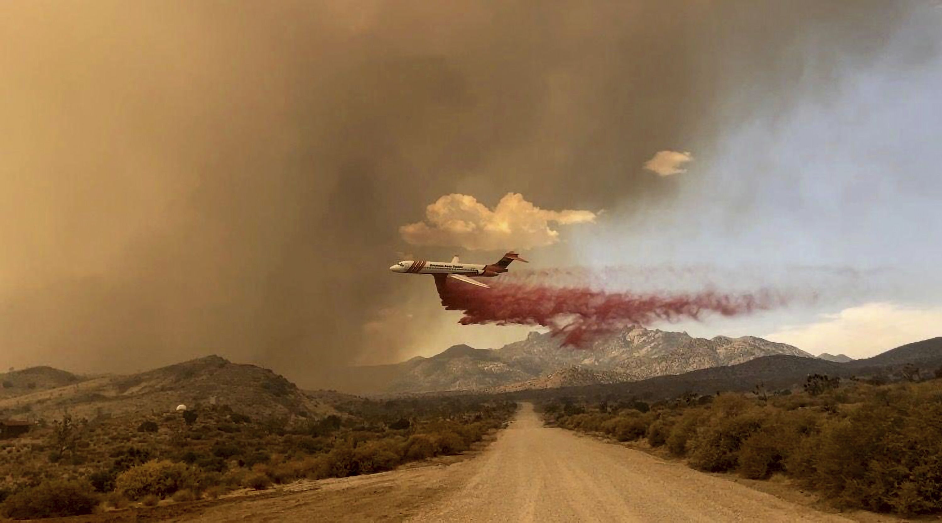 Iconic Joshua Trees Burned By Massive Wildfire Spreading Across Mojave