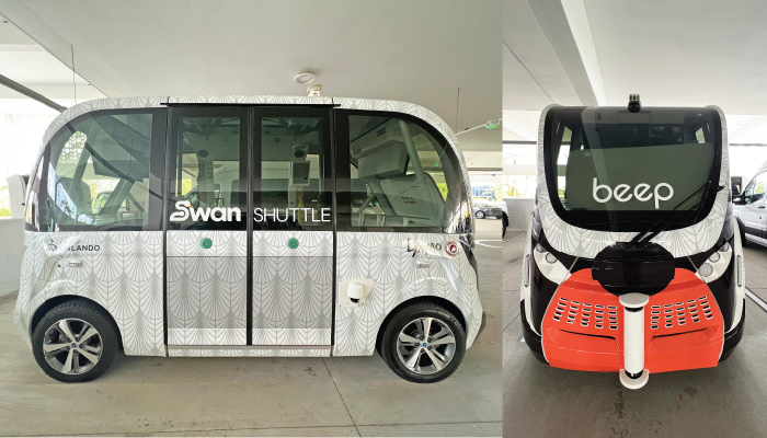 Orlando debuts self-driving shuttle that will whisk passengers around ...
