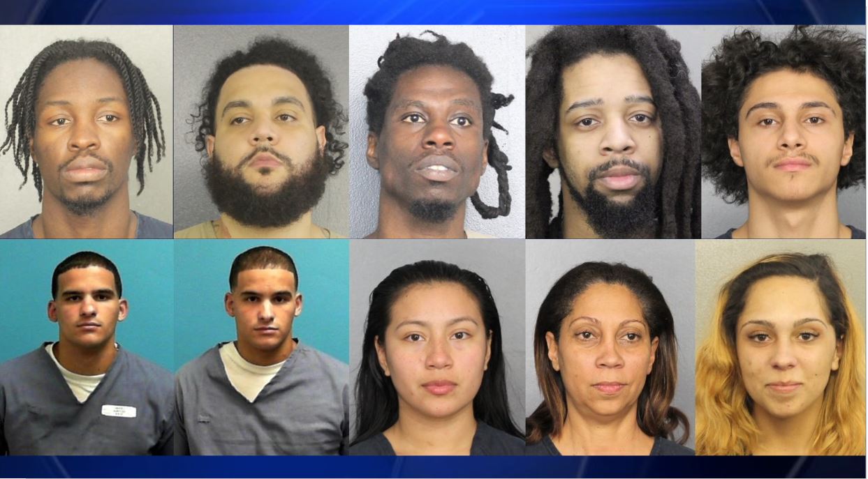 10 suspects in South Florida racketeering scheme plead guilty ...