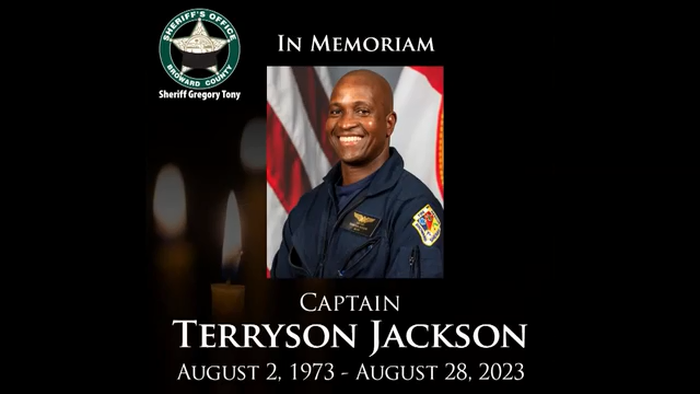 Memorial held for fallen BSFR Battalion Chief Terryson Jackson at ...