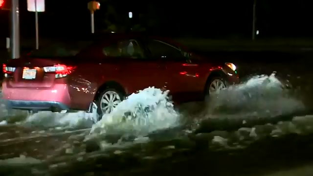 Heavy rain brings flash flooding in parts of Massachusetts and Rhode ...