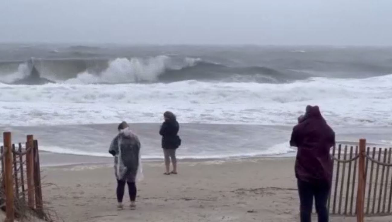 Southern East Coast Hit By Flooding As Ophelia Weakens To Tropical