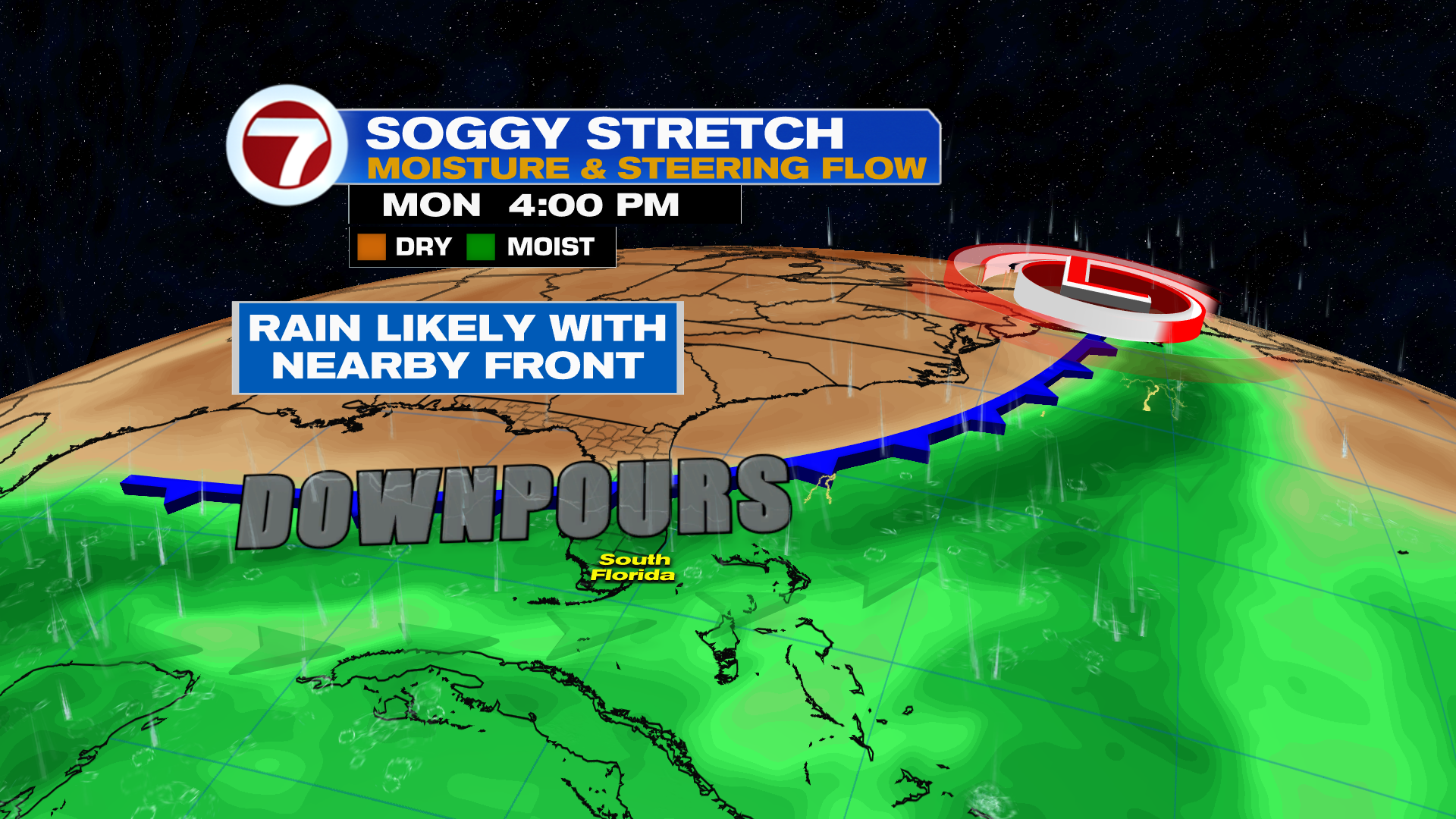 Storms Likely Much of this Week - WSVN 7News | Miami News, Weather ...