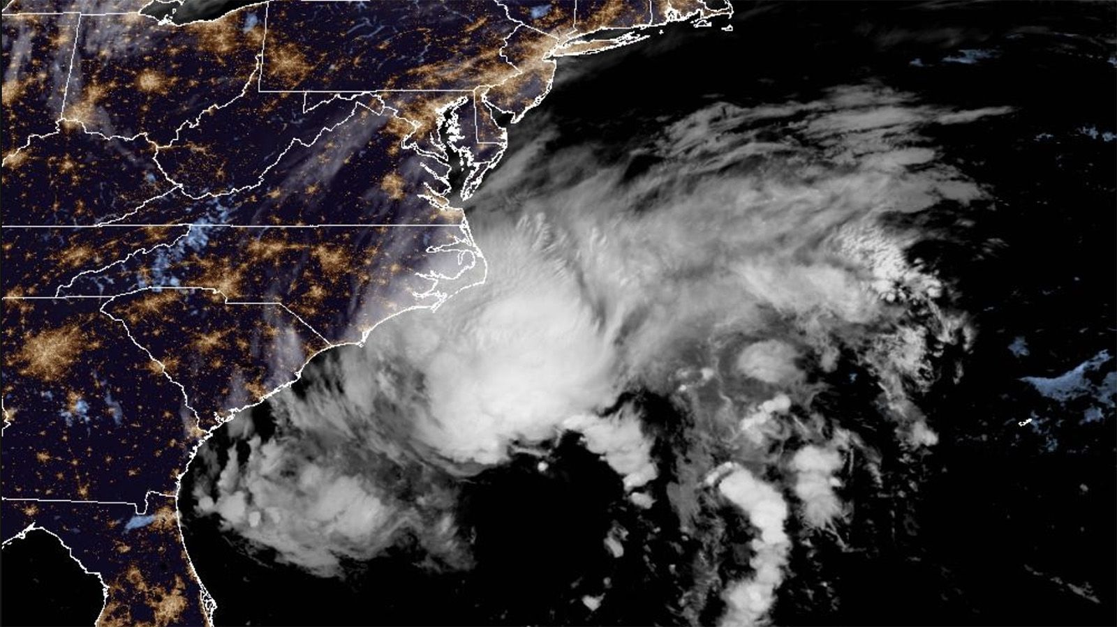 Tropical storm warnings in place on the East Coast as system sets up to ...
