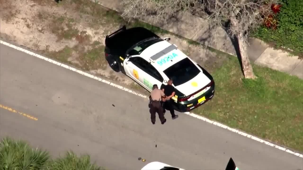 Suspect With Alleged Stolen License Plate On Truck Detained After