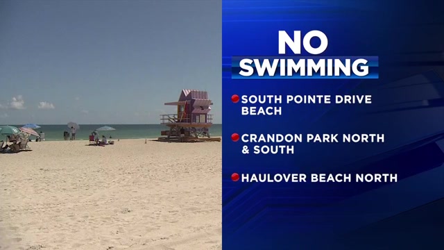 No swim advisory issued for 3 Miami-Dade beaches after fecal bacteria ...