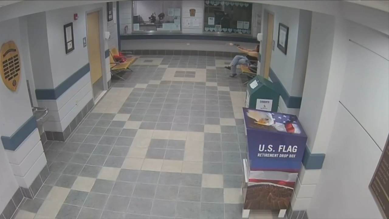 Woman arrested for opening fire inside police department lobby - WSVN ...