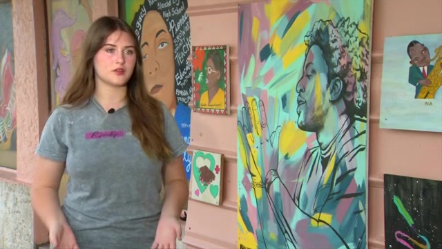 Local teen painter works to educate, revitalize one of Broward’s oldest ...