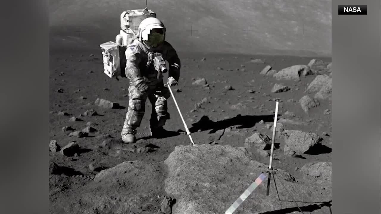 Rock collected by Apollo 17 astronauts reveals moon’s true age - WSVN ...