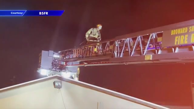 Church deemed unsafe following rooftop fire near Fort Lauderdale - WSVN ...