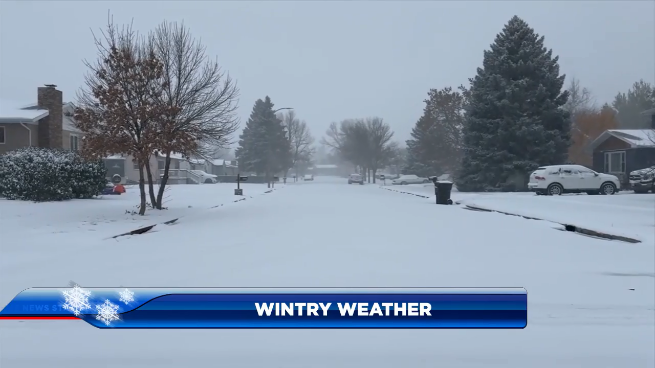 Temperatures are about to come crashing down with a dramatic fall ...