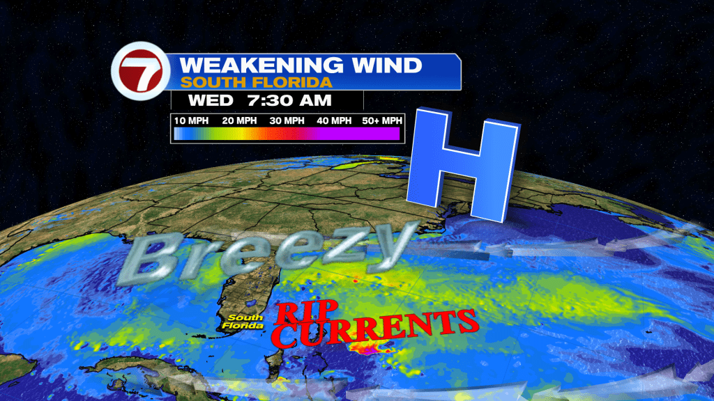 Warm Sunshine and a Breeze Continue - WSVN 7News | Miami News, Weather ...